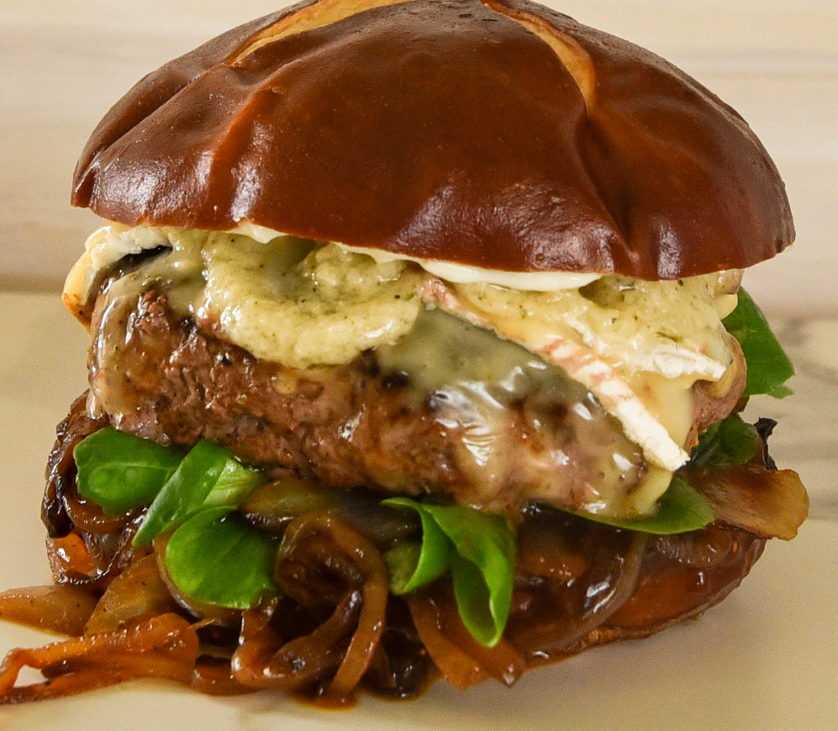 Brie Burger - Armanino Foodservice